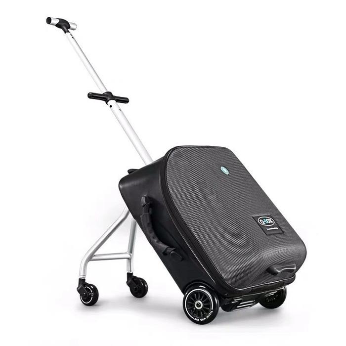 Promo Koper Stroller Lazy Anak Luggage 2 In 1 Koper Duduk Anak Qbox Q ...