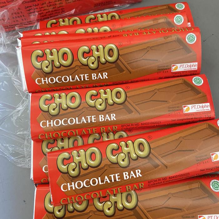 Jual Cho Cho chocolate bar/ coklat jadul/ jajanan jaman dulu/ snack ...