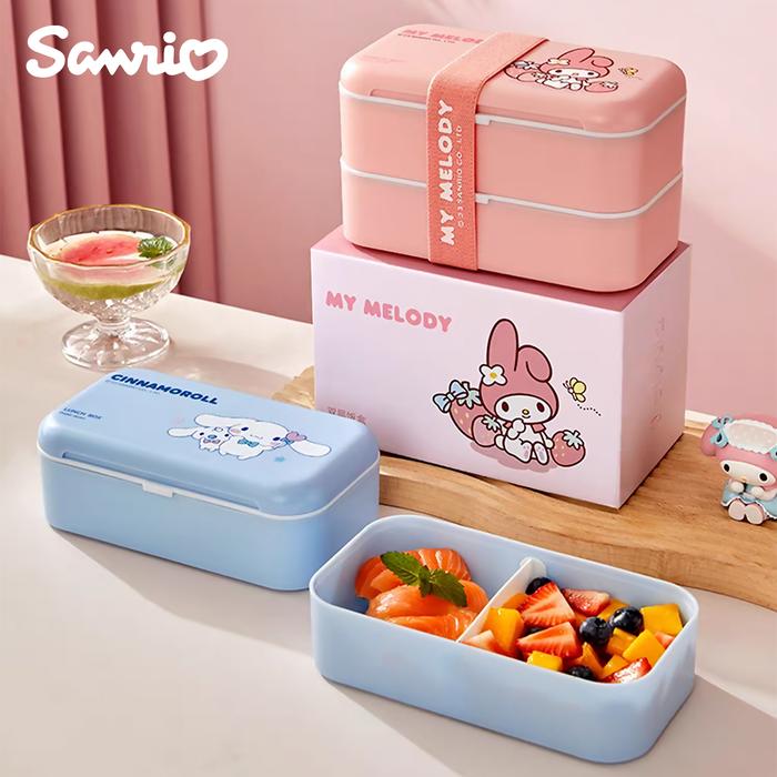 Jual Lunch Box Kotak Makan Cinnamoroll My Melody Ori Sanrio Bekal ...
