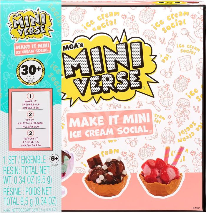 Jual Miniverse Make It Mini Ice Cream Social DIY Mini Collectibles ...