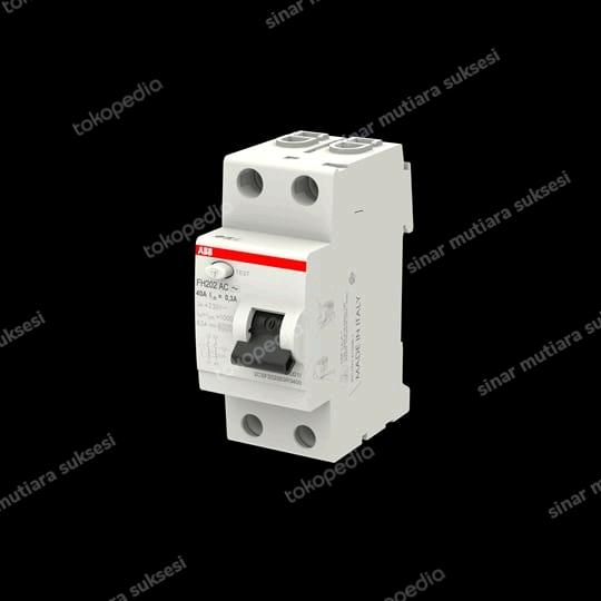 Jual ELCB/RCCB FH202AC-40/0.3 40A 2Phase 300MA merk ABB - Jakarta Pusat - sinar mutiara suksesi ...