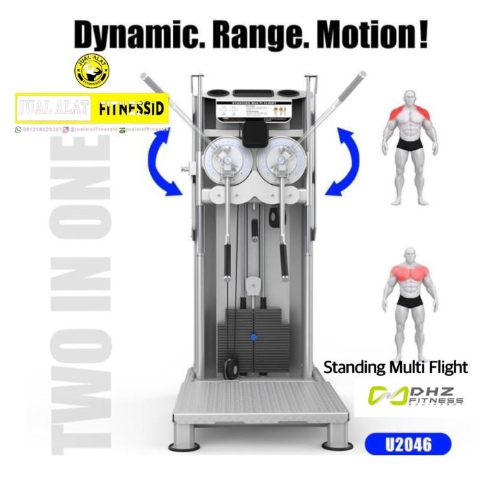 Jual DHZ Standing Multi Flight DHZ U2046 Commercial Fitness - Kota ...