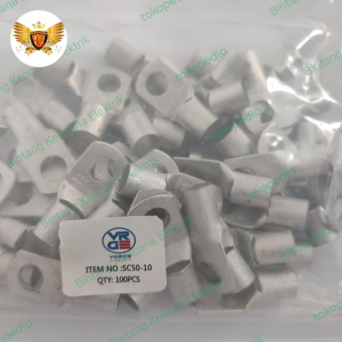 Jual Skun Kabel SC-50 Tembaga doff Scun Cable LUG Dove PANEL sc-50-10 sc50 - Jakarta Barat ...