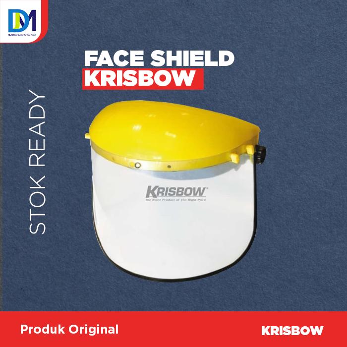 Jual FACE SHIELD KRISBOW HEAD GEAR WITH CLEAR VISOR ALAT PELINDUNG DIRI ...