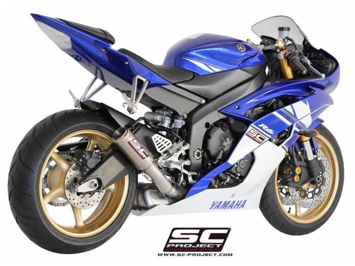 Jual SC Project Slip On CRT High Position Yamaha YZF R6 '06-16 ...