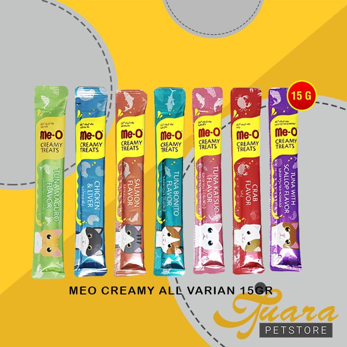 Jual Meo Creamy Treats Snack Kucing meo 15 Gram - 15GR 1PCS - Jakarta Barat - Juara Petstore ...