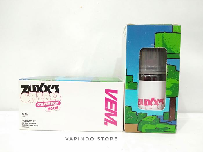 Jual ZUXX CREAM V2 STRAWBERRY MOCHI ZUXX'S 60ML 3MG BY VEM JUICE ...