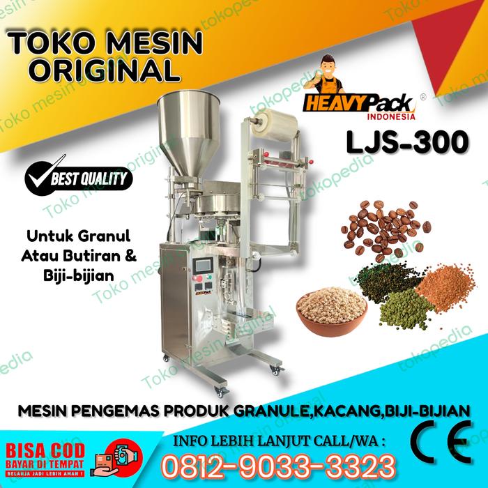 Jual Mesin Kemasan Sachet Produk Granul Biji-bijian LJS-300 HEAVYPACK ...