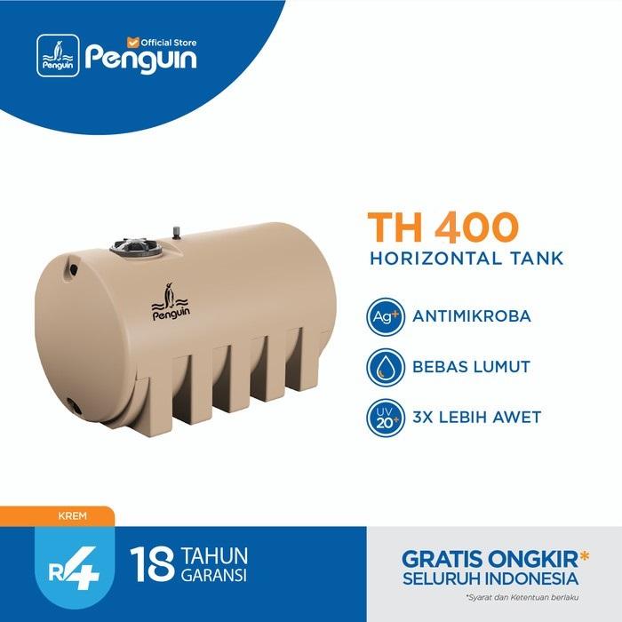 Jual Tangki Horizontal Penguin TH-400 (4000 Liter) | Horizontal Tank ...