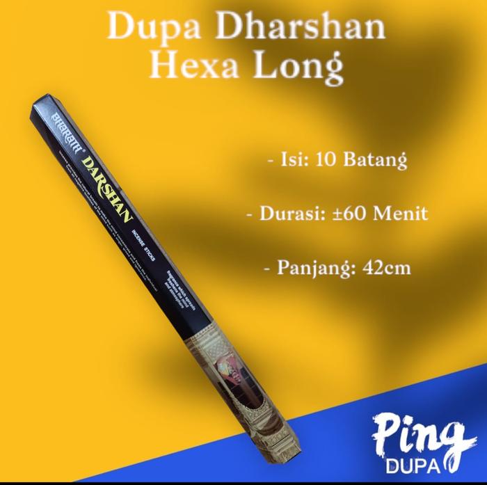 Jual Dupa Hio Darshan Hexa Long Panjang made in India - Kota Surabaya - Ping Online Shop | Tokopedia