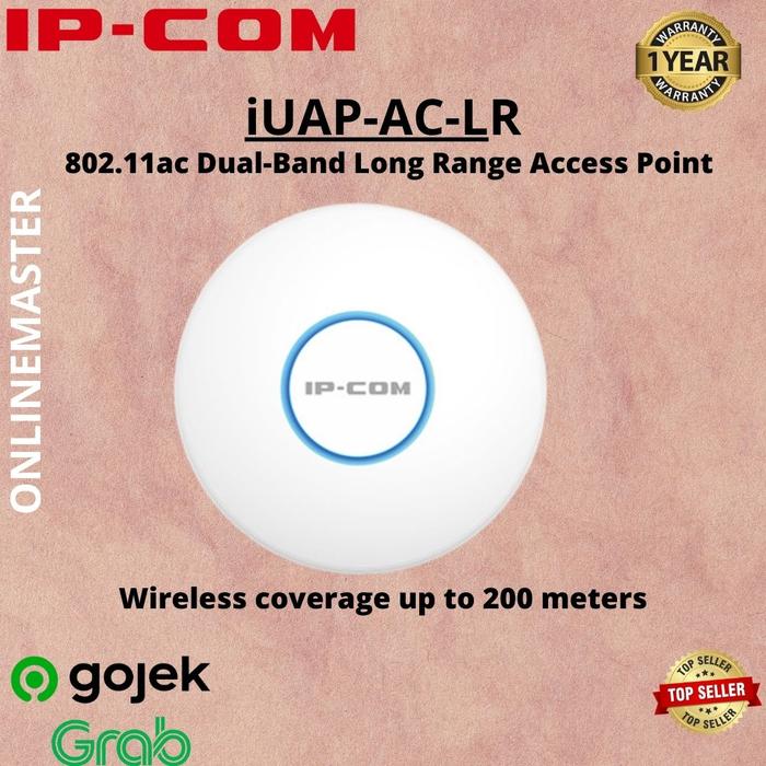Jual IP-COM iUAP-AC-LR 802.11ac Dual-Band Long Range Access Point ...
