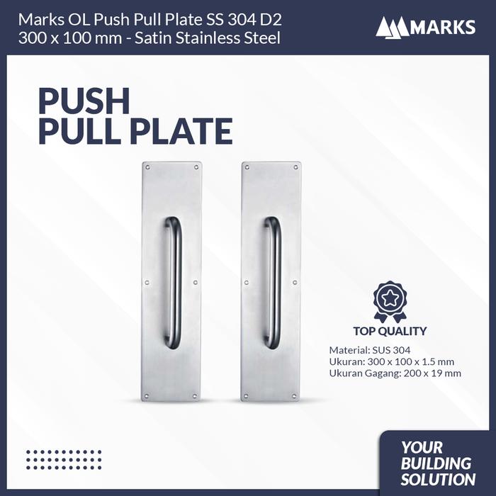 Jual MARKS Push Pull Plate PPP 002 – SSS - Kota Tangerang Selatan ...