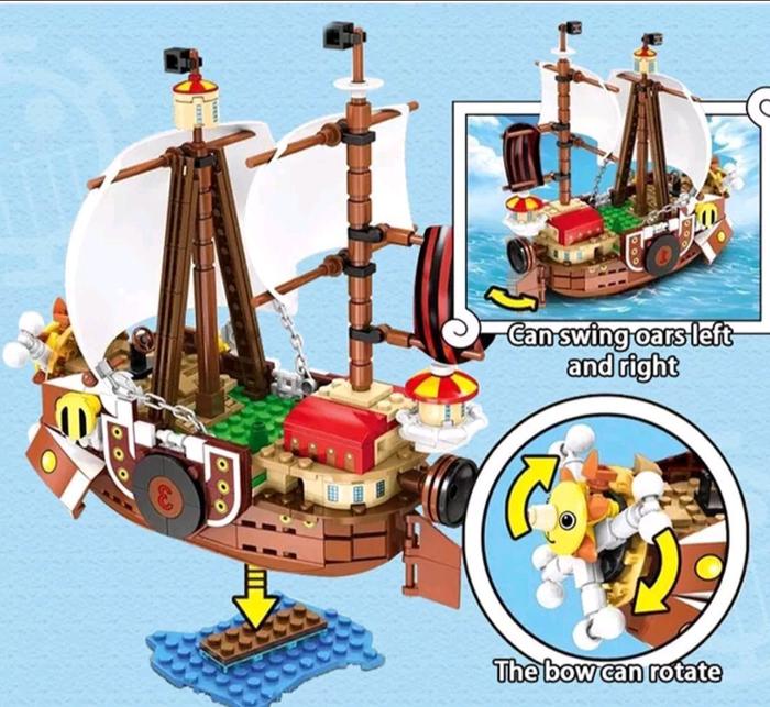 Jual Lego Kapal Bajak Laut Ttb Brick Sy 6299 One Piece Thousand Sunny ...