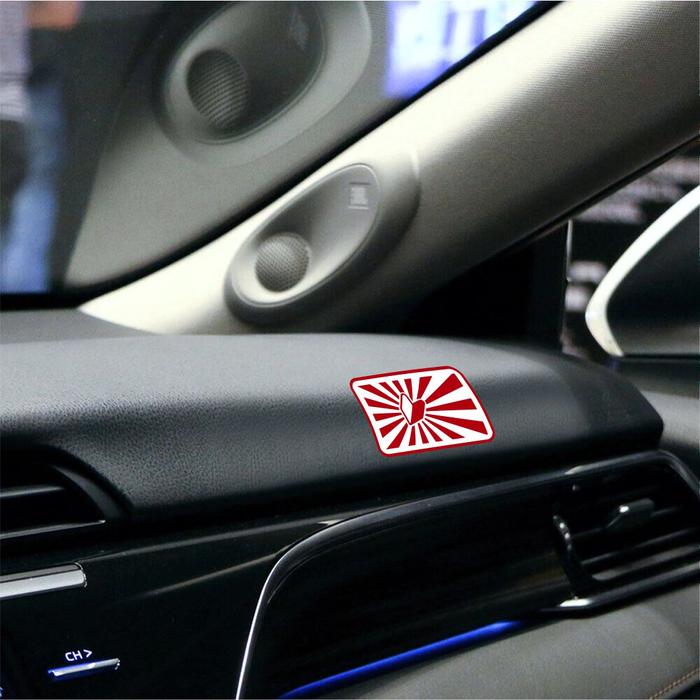 Jual Sticker Aksesoris Mobil JDM Sun Rise 002 semua mobil - Jakarta ...