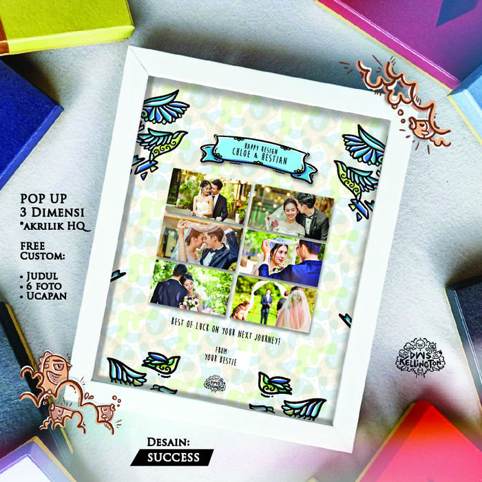 Jual Hadiah Custom Kenangan Farewell Kado Lucu Unik Gift Resign 6 FOTO ...
