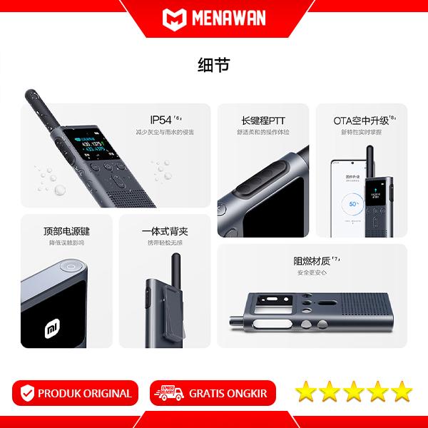 Jual Xiaomiì‘ Mijia Smart Walkie Talkie 1s/2s Ht Radio Intercom ...