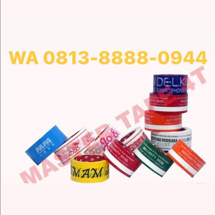 Jual Lakban Printing Lakban Custom Lakban Design Lakban merek 4T ...