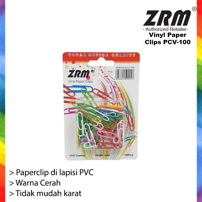 Jual ZRM PCV-100 Paper Clip / Klip PVC Anti Karat - Jakarta Barat - SDI ...