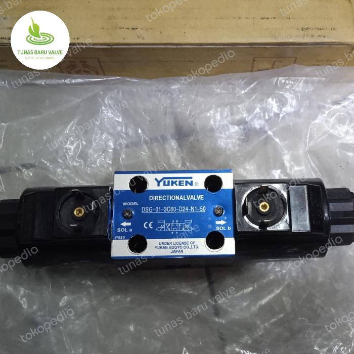 Jual SOLENOID VALVE YUKEN DSG-01-3C60-D24-50 / DSG-01-3C60-D24-50 YUKEN - Jakarta Barat - tunas ...