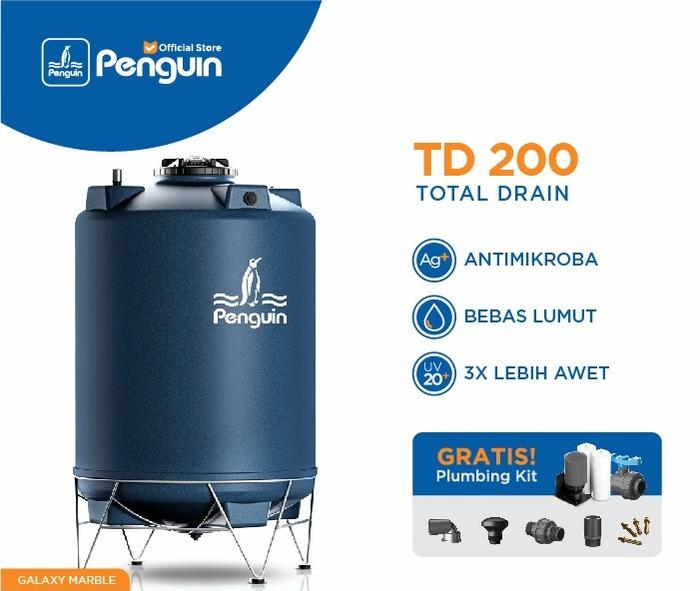 Jual Tangki Air Penguin TD-200 (2000 L) | Total Drain | Free Plumbing ...