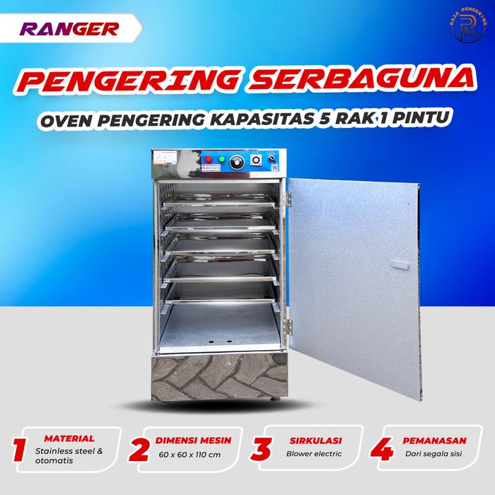 Jual Oven Pengering Full Listrik 5 Rak 1 Pintu - Pengering Kelor Daun ...