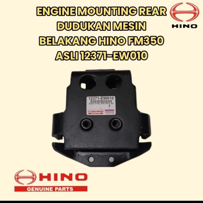 Jual ENGINE MONTING REAR DUDUKAN MESIN BELAKANG HINO FM350 ASLI 12371 ...