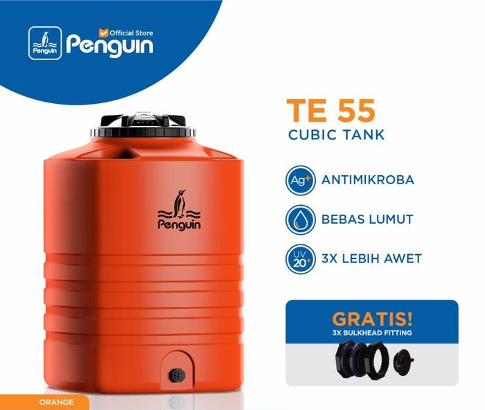 Jual Tangki Kotak PENGUIN TE-55 (500 Liter) | Persegi | Cubic Tank ...
