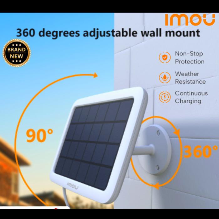 Jual IMOU Solar Panel Surya untuk Kamera CCTV Imou Cell 2 dan Cell Go ...