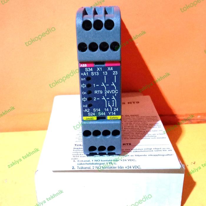 Jual ABB 2TLA010029R0000 RT9 24VDC Safety Relay. - Kota Tangerang ...