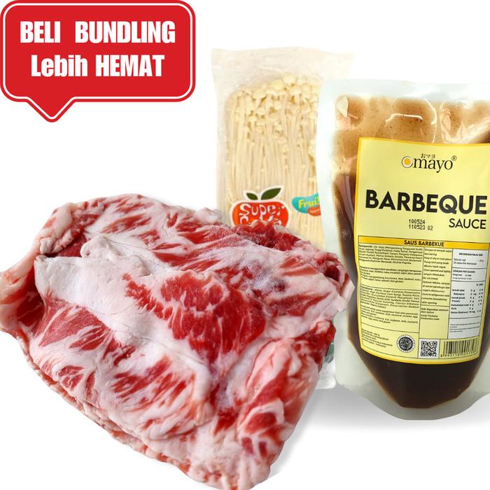 Jual Australian Chuck Crest Grainfed Sliced Beef 250gr - 3PCS 250GR ...