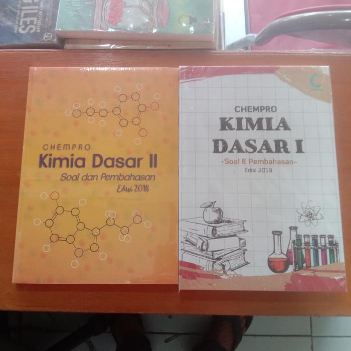 Jual KIMIA DASAR JILID 1 DAN 2 SOAL dan PEMBAHASAN CHEMPRO ORIGINAL ...