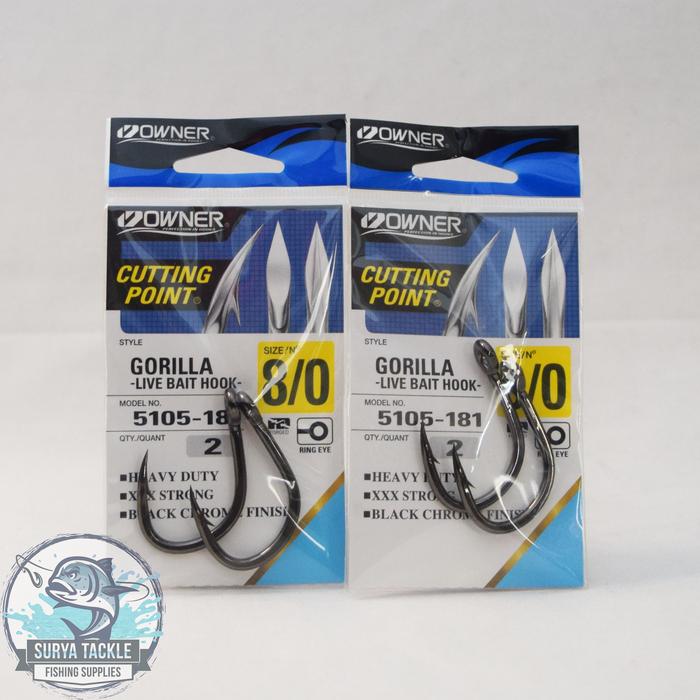 Jual Mata Kail/Hook Owner Cutting Point No.8/0 - Kota Surabaya ...