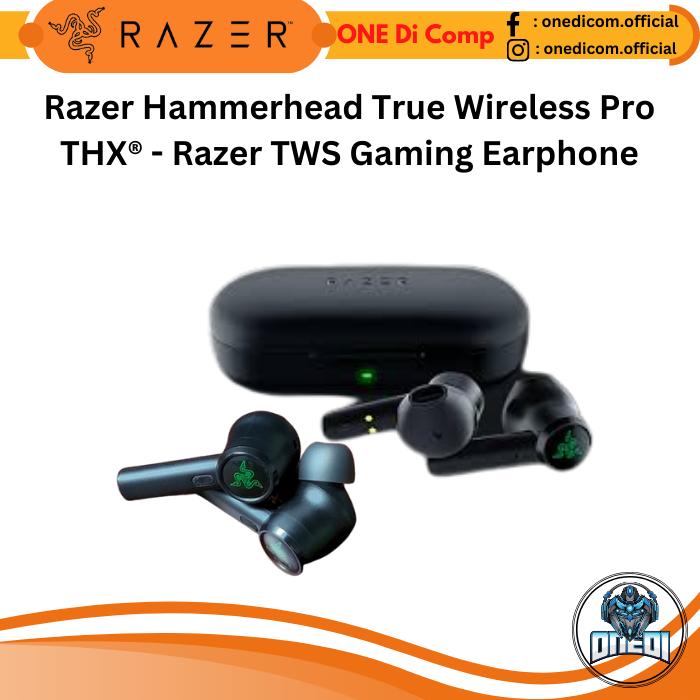 Jual Razer Hammerhead True Wireless Pro THX - Razer TWS Gaming Earphone ...