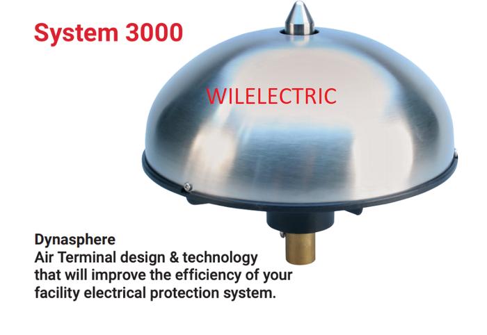 Jual ERICO Penangkal Petir DYNASPHERE Enhanced Terminal System 3000 ORI ...