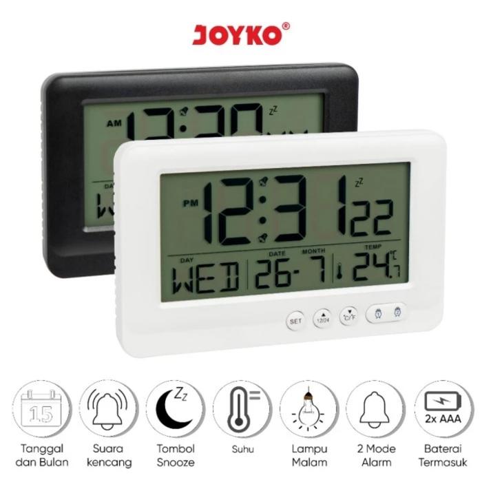 Jual Jam Beker Digital / Digital Alarm Clock Joyko ALCL-607D - Jakarta ...