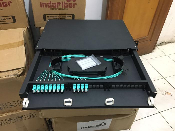 Jual OTB 24 core LC multimode OM3 rackmount sliding + Pigtail LC OM3 - Jakarta Pusat - TOKO ...