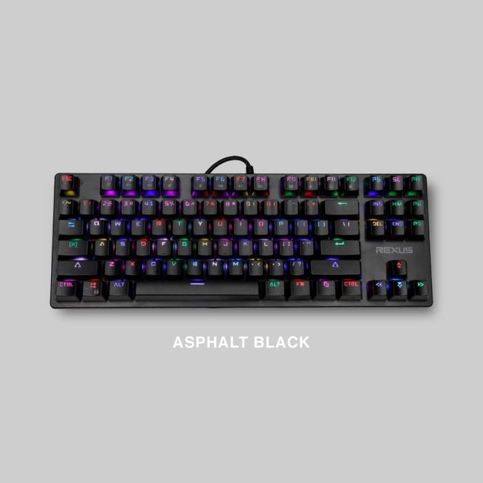 Jual Keyboard Gaming Mechanical Rexus Legionare MX9 TKL RGB - Hitam ...