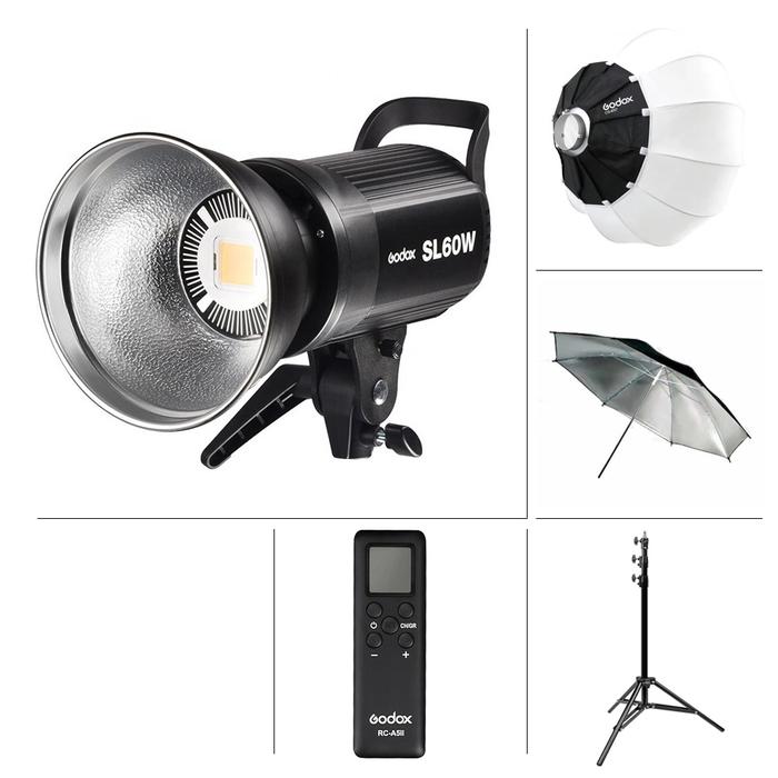 Jual Godox SL60W Video LED Bowens Mount / Godox SL 60W / Godox SL60 W ...