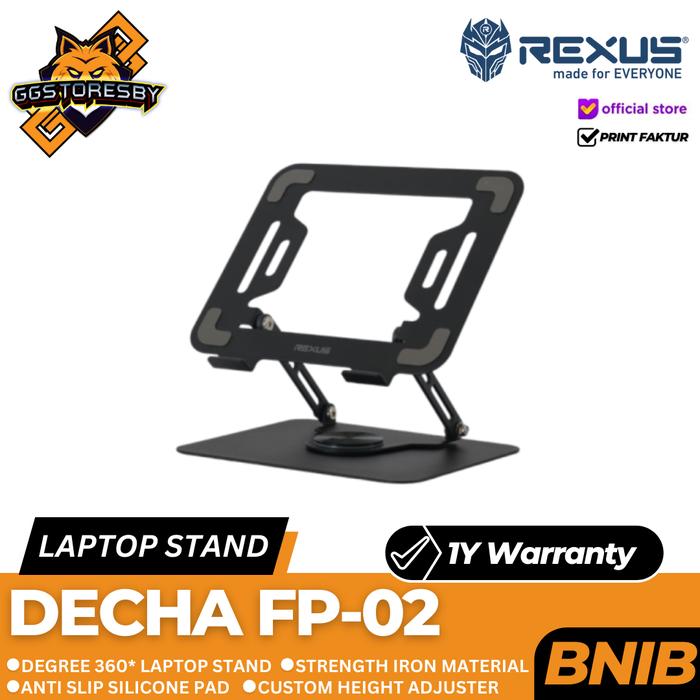 Jual REXUS DECHA FP02/FP-02 LAPTOP Stand - Kota Surabaya - ggstoresby ...