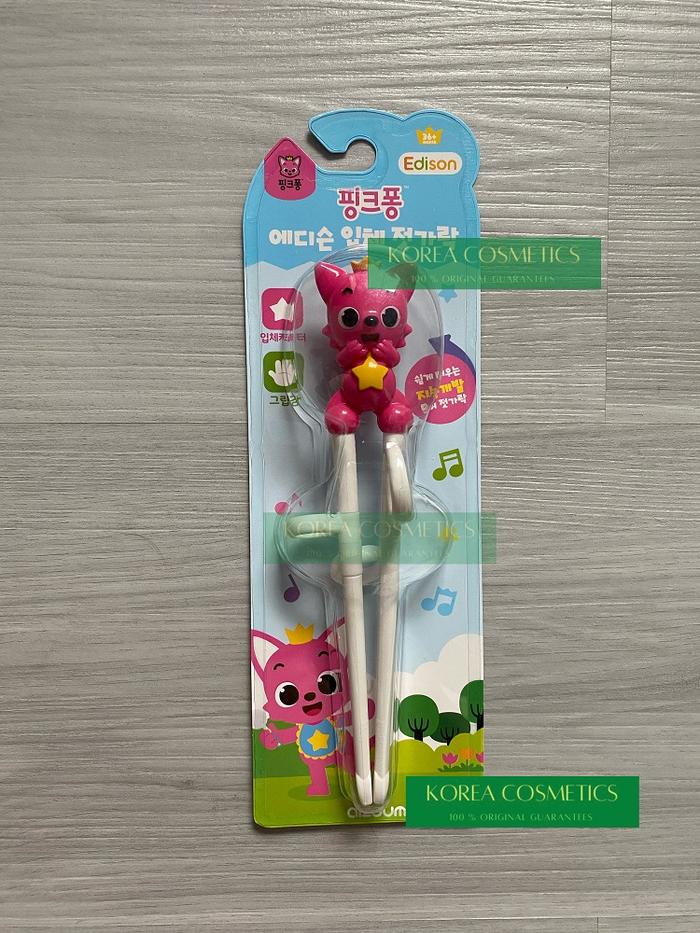 Jual Ori korea Pinkfong Baby shark Chopstick training / sumpit ...