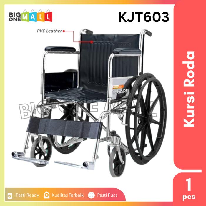 Promo Kursi Roda Lipat Standar Rumah Sakit Chrona Care, Wheelchair ...