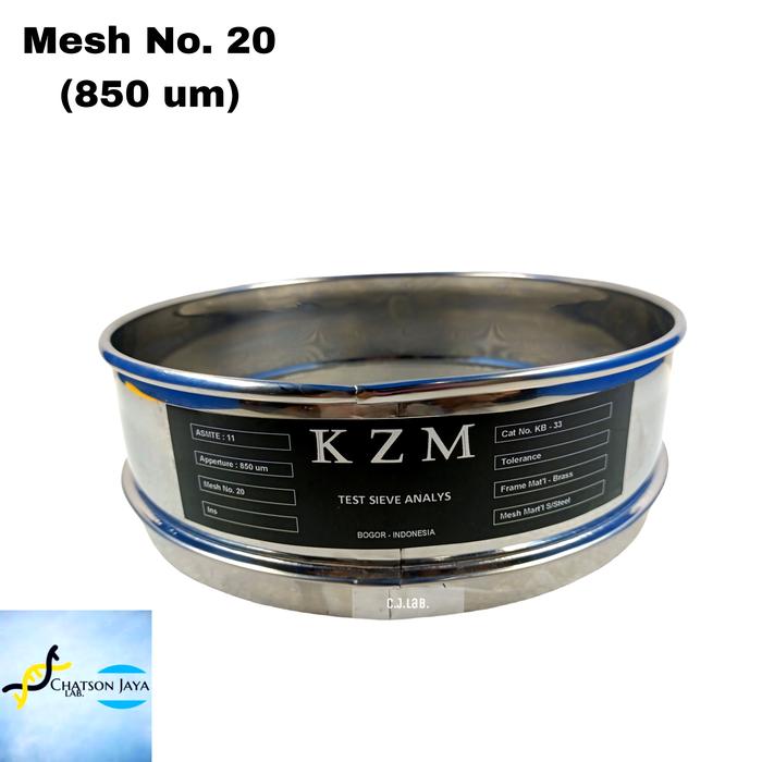 Jual Sieve Ayakan Stainless Mesh 20 Test Mesh 20 (850 um) - Kab. Bogor ...