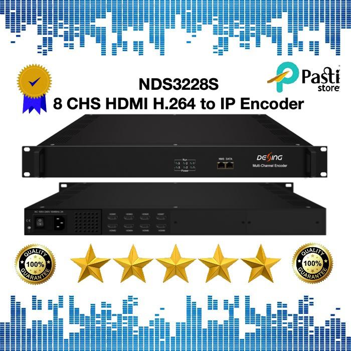 Jual DEXING NDS3228S 8ch HDMI Input to IP SPTS Output IPTV Encoder - Kota Tangerang Selatan ...