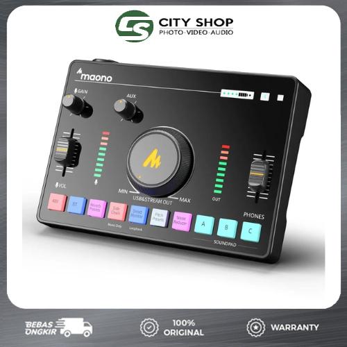 Jual MAONO CASTER C2 NEO SOUND CARD STREAMING & PODCAST - Jakarta Utara ...