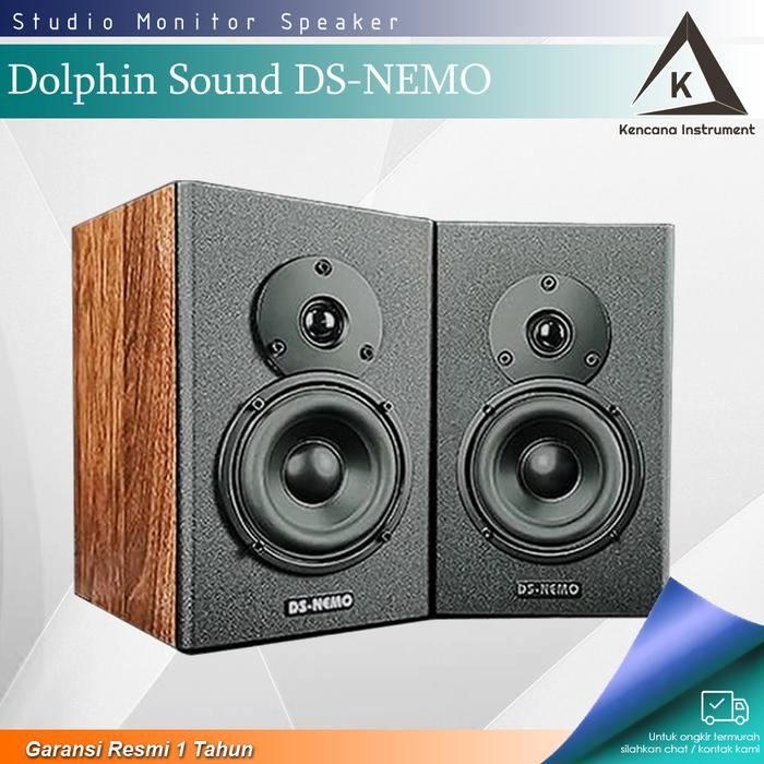 Jual Dolphin Sound DSNEMO Speaker Flat - DS NEMO Studio Monitor Speaker ...