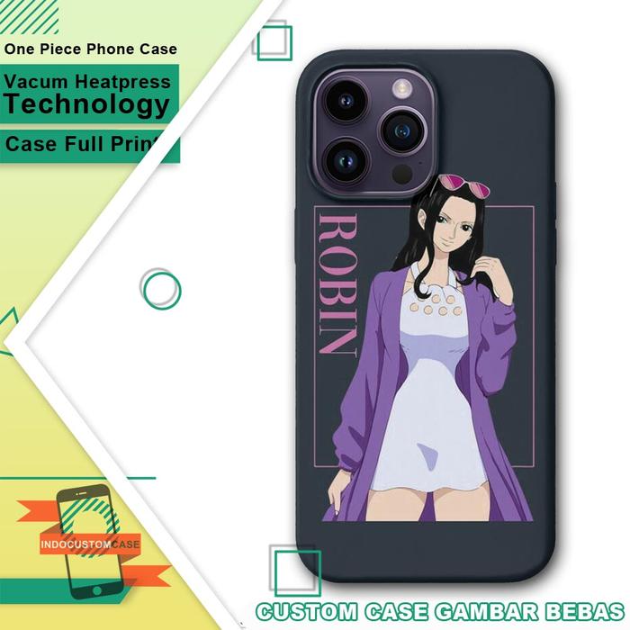 Jual Casing Hard Case iPhone 12 Anime Boa Hancock Nico Robin One Piece ...