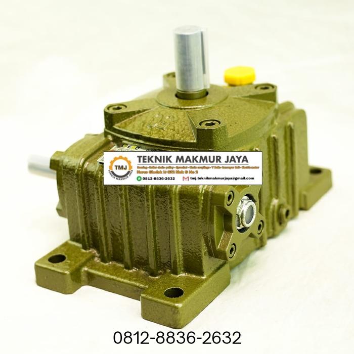 Jual SPEED REDUCER WPO 040 RATIO 1:20 - 1:60 GEARBOX GEAR BOX WPO40 ...
