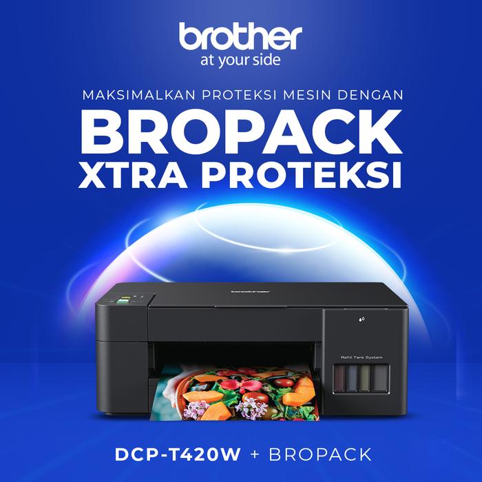 Promo Brother Printer Ink Tank DCP-T420W Bundling Bropack Cicil 0% 3x ...