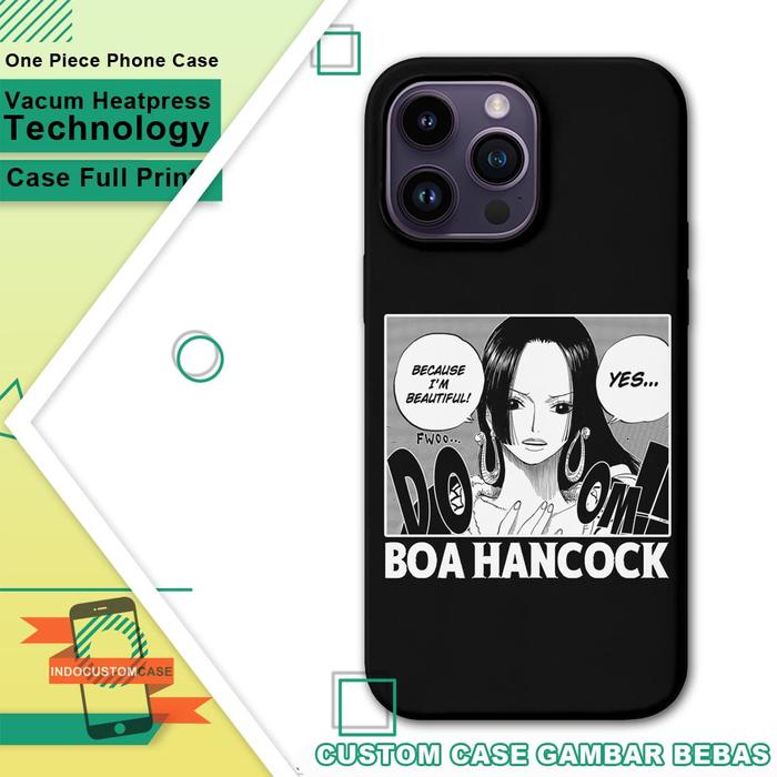 Jual Casing Hard Case iPhone 14 Plus Anime Boa Hancock Nico Robin One ...