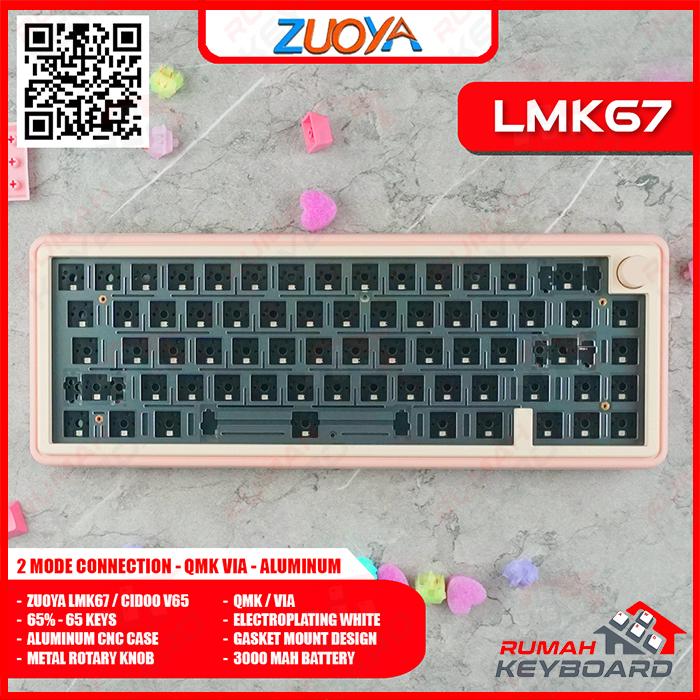 Promo MECHANICAL KEYBOARD - ZUOYA LMK67 - 67 KEYS - GASKET - SOUTH ...